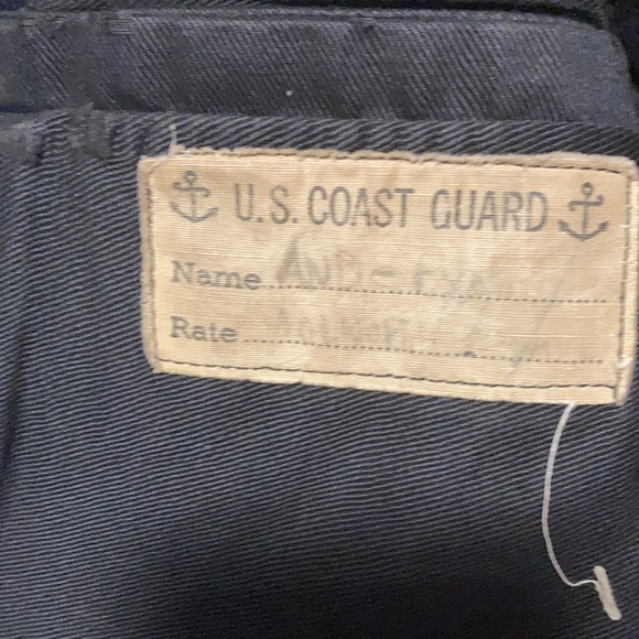 Vintage | Jackets & Coats | Vintage Heavy 0 Wool U S Coast Guard Pea ...